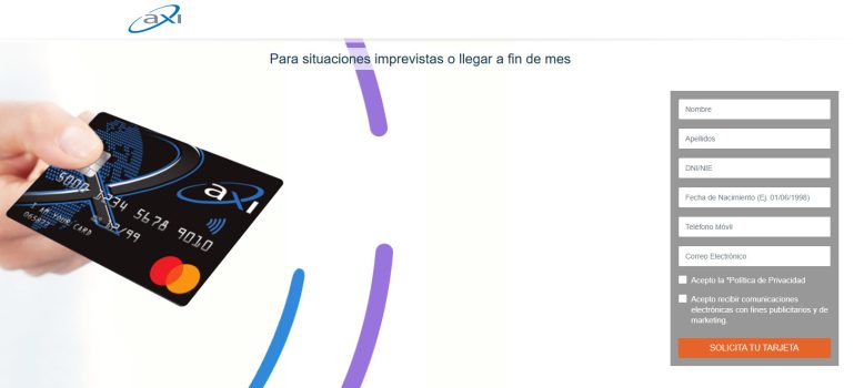 Axi Card Tarjeta de Crédito Opiniones 2025, Requisitos e Intereses