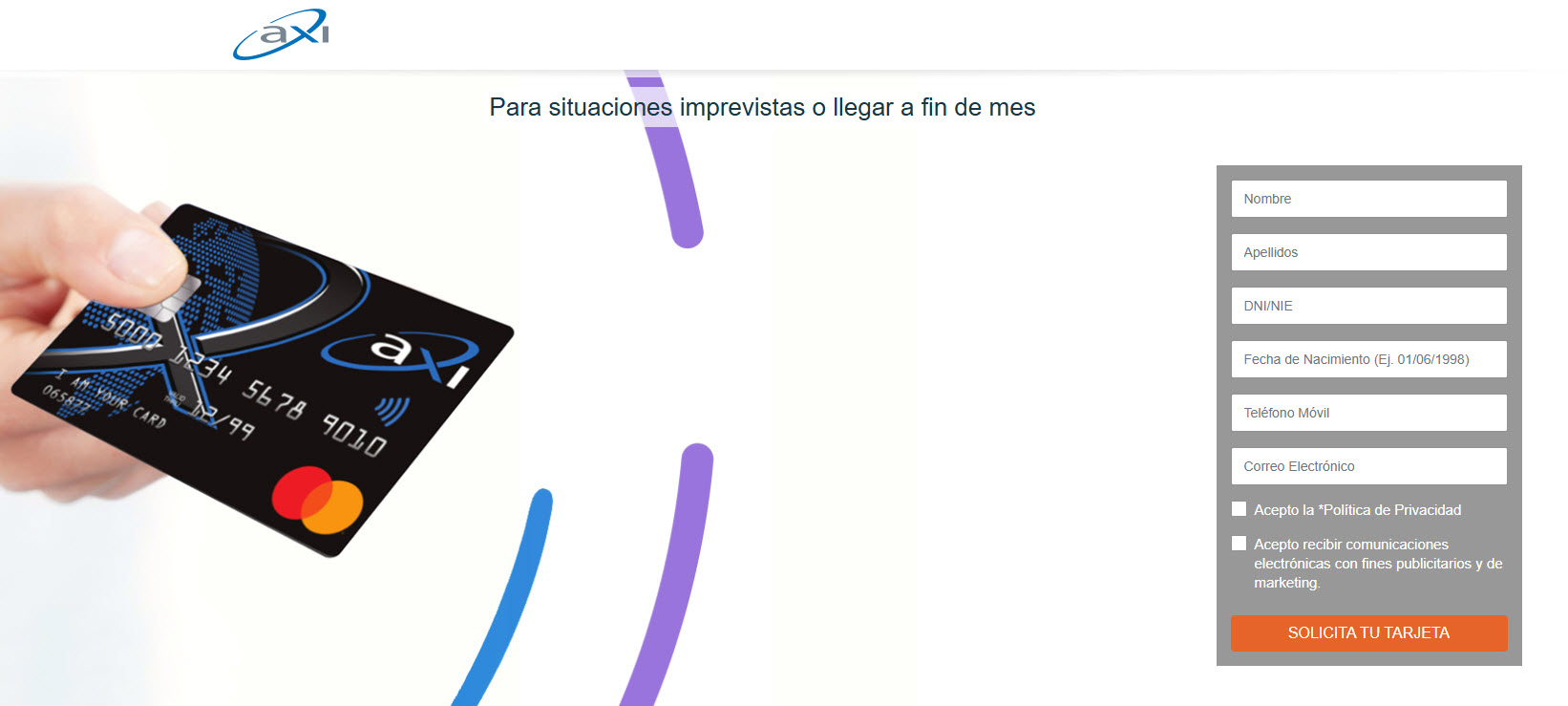 Axi Card Tarjeta de Crédito Opiniones 2025, Requisitos e Intereses